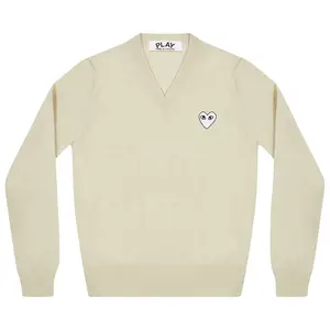 Play Comme Des Garcon Heart Pullover