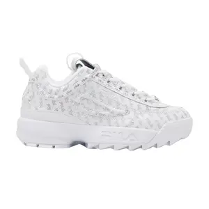 FILA Disruptor 2 Logo Print Sneakers - White