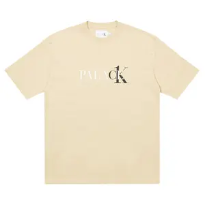 PALACE X Calvin Klein T-shirt 'wheat'