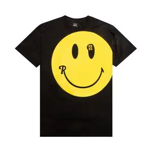 Raf Simons X Smiley Big Fit T-shirt - Black