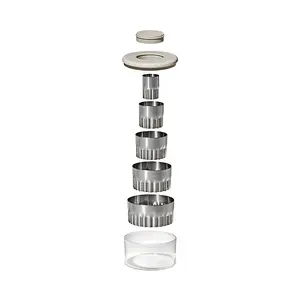 OXO Good Grips Dual-sided Cookie And Biscuit Cutters, Set Of 5 - Silver