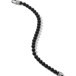 David Yurman Spiritual Beads Bracelet - Black/silver