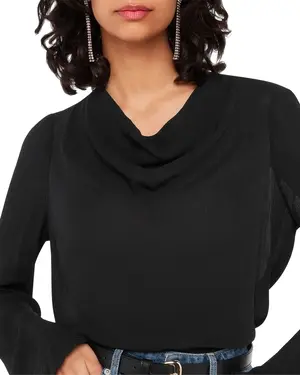 Whistles Pia Cowl Neck Top
