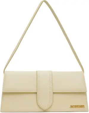 Jacquemus JACQUEMUS Off-White Les Classiques 'Le Bambino Long' Bag - 120 Ivory
