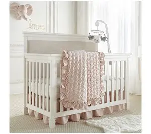 LEVTEX BABY Heritage Blush 4-piece Crib Bedding Set - One-color