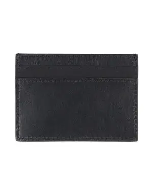 Moschino Cardholder Leather, Textile Fibers