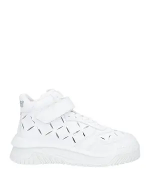 Versace Odissea Calfskin Sneakers - White