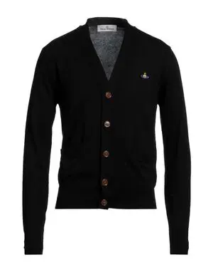 VIVIENNE WESTWOOD Cotton Cardigan With Logo Detail