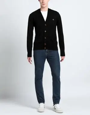 VIVIENNE WESTWOOD Cotton Cardigan With Logo Detail