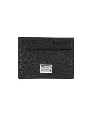Dolce & Gabbana Cardholder Lead Calfskin - Black