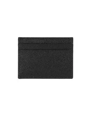 Dolce & Gabbana Cardholder Lead Calfskin - Black