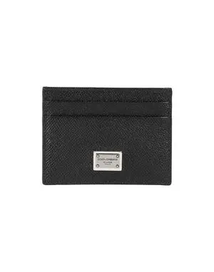 Dolce & Gabbana Cardholder Lead Calfskin - Black