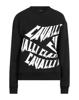 Roberto Cavalli Printed Sweatshirt - Black