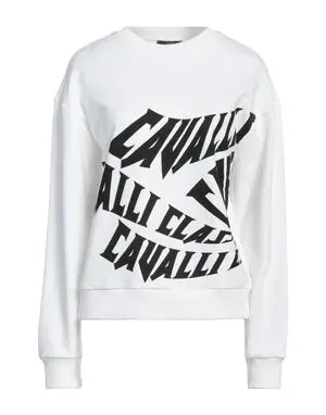 Roberto Cavalli Printed Sweatshirt - White