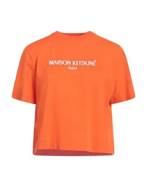 Maison Kitsuné Cotton Jersey T-shirt - Orange