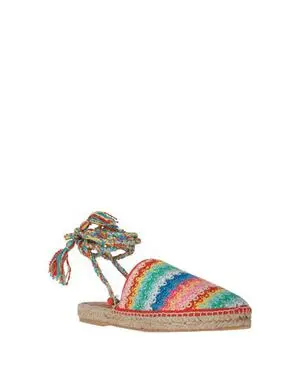 Alanui Knitted Espadrille Sandals - Red