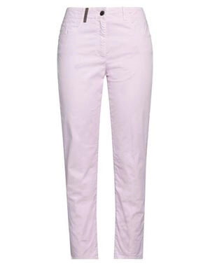 Peserico PESERICO Coral Cotton Elastane Pants Pink