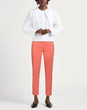 Peserico Cotton Elastane Pants - Red