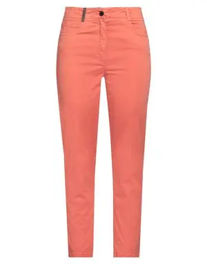 Peserico Cotton Elastane Pants - Red