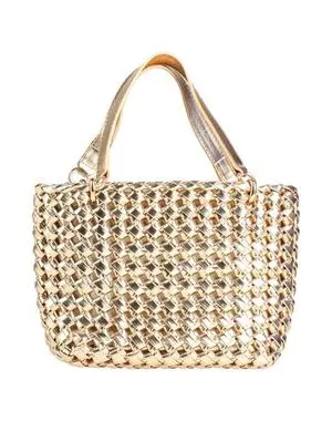 Themoire Gold Tone Totes