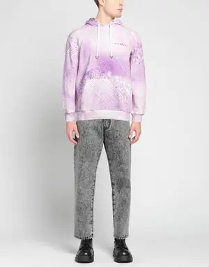 John Richmond Cotton Paisley-print Hoodie
