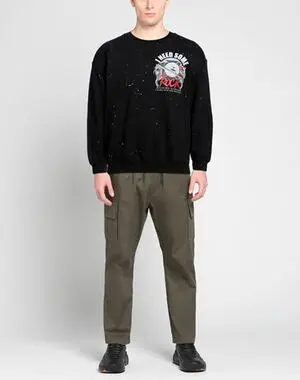 MASSIMO SABBADIN Printed Fleece Sweatshirt