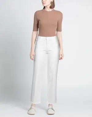 MOTHER Cotton, Polyester, And Elastane Straight-leg Jeans
