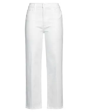MOTHER Cotton, Polyester, And Elastane Straight-leg Jeans