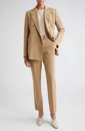 Max Mara Tatiana Double-breasted Jersey Blazer