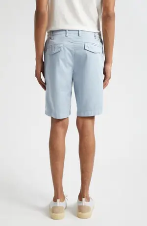 Eleventy Stretch Cotton Bermuda Shorts