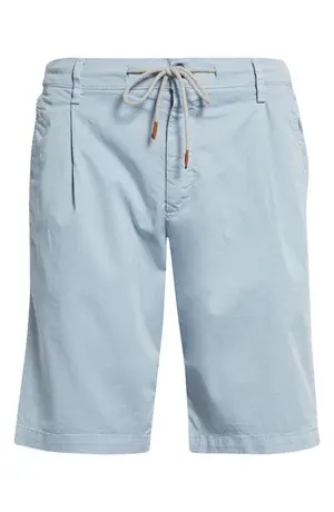 Eleventy Stretch Cotton Bermuda Shorts