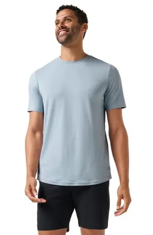 Travis Mathew Cloud Crewneck T-shirt - Ash Blue