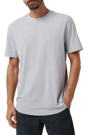 Travis Mathew Cloud Crewneck T-shirt Heather Sleet