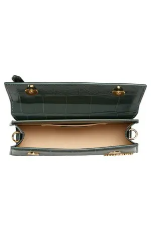 Jacquemus Le Chiquito Long Croc Embossed Leather Convertible Bag