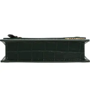 Jacquemus Le Chiquito Long Croc Embossed Leather Convertible Bag