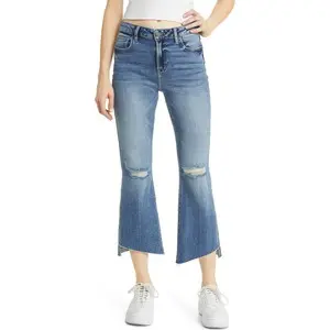 Hidden Cropped Jeans For Women
