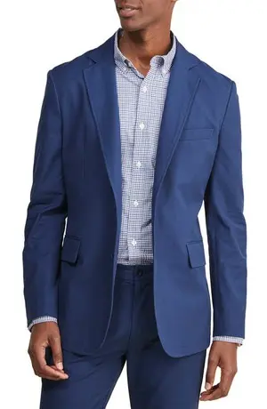 Vineyard Vines Lightweight Cotton Blend Blazer - Blue Blazer