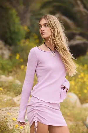 Free People Cabo Sweater Skirt Set