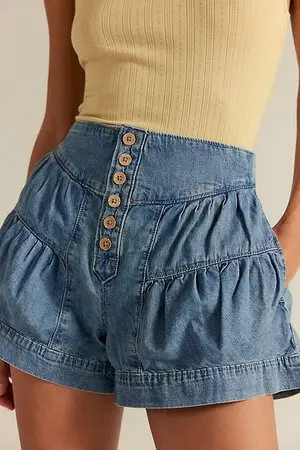 Free People High Waisted Shorts For Women