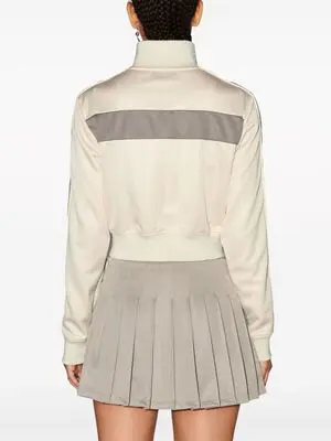 AMBUSH Zip-up Striped Sweatshirt - Neutrals