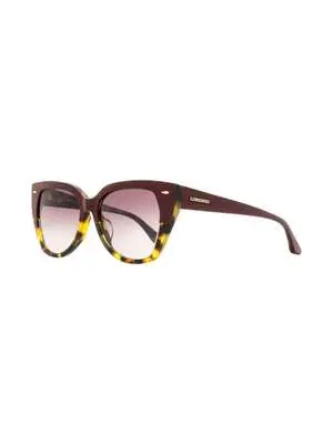 LONGINES Butterfly-frame Gradient-lenses Sunglasses