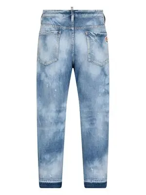 Dsquared2 Bleached Slim-leg Jeans