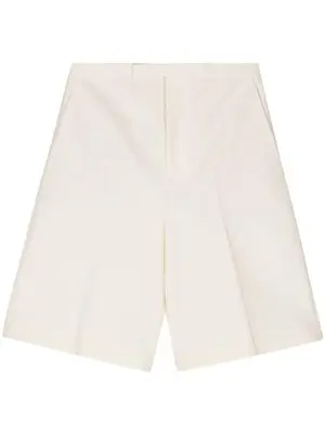 RÓHE Interlocking-twill Tailored Shorts
