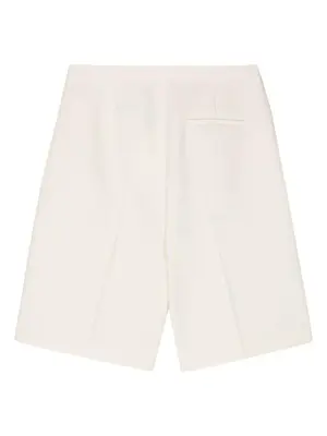 RÓHE Interlocking-twill Tailored Shorts