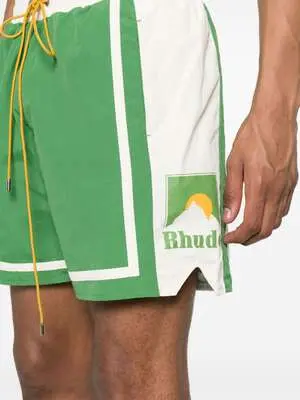 Rhude Colourblock Track Shorts