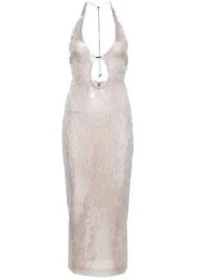 16Arlington Sola Sequinned Midi Dress