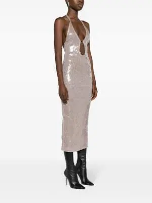16Arlington Sola Sequinned Midi Dress