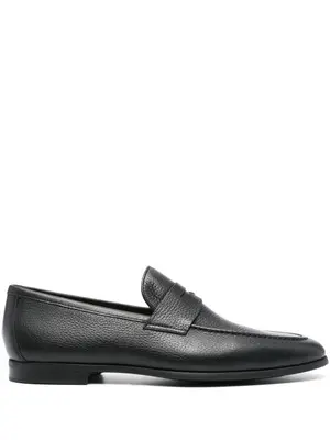Magnanni Diezma Ii Leather Loafers - Black