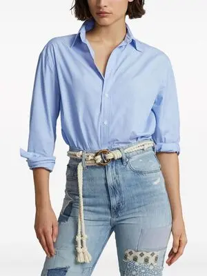 Polo Ralph Lauren Polo Pony Cotton Shirt - Blue