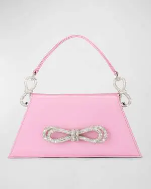 Mach & Mach MACH & MACH Samantha Bow Top-Handle Bag - Pink